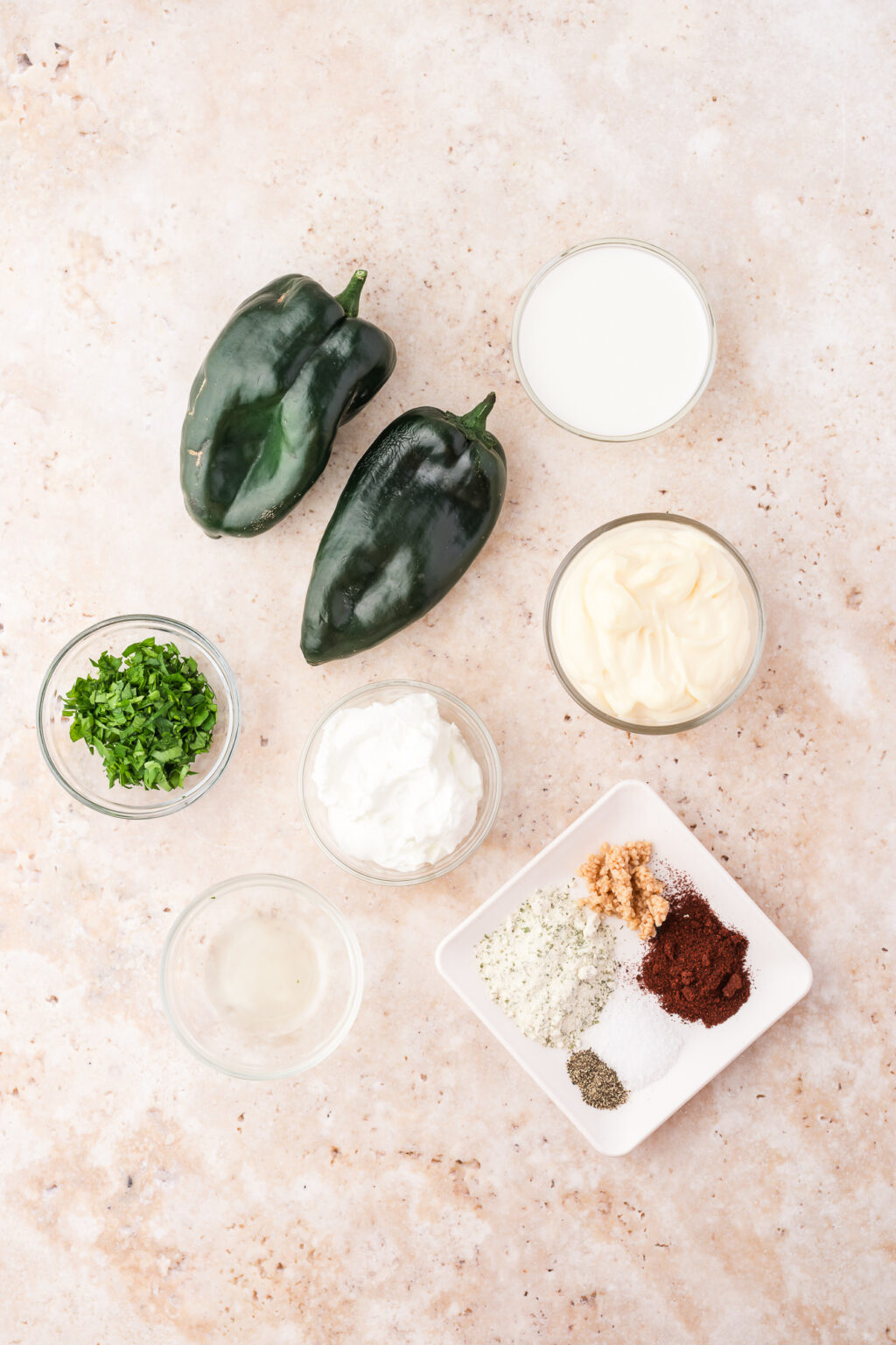 Smoky Poblano Ranch Dressing - The Seasonal Kitchen